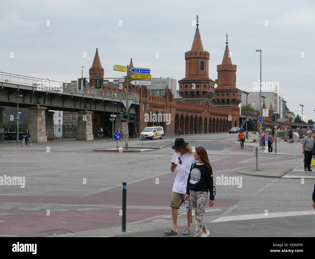 GERMANY - Berlin Oberbaum Bridge, near Warschauer Station photo by Sean ...