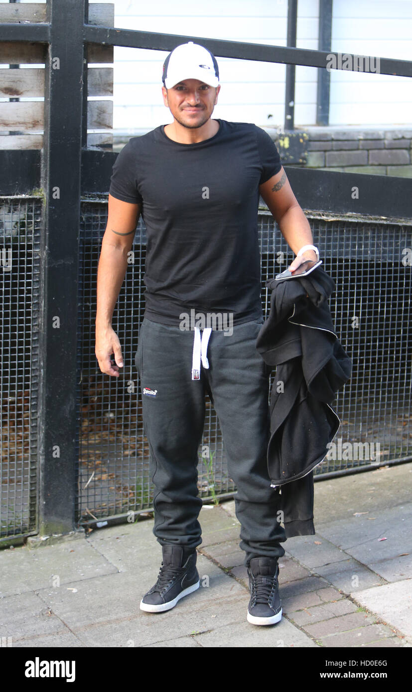 Peter Andre outside ITV Studios Featuring: Peter Andre Where: London ...
