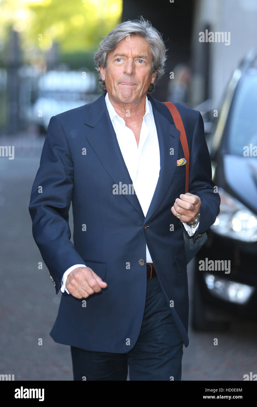 Nigel Havers outside ITV Studios Featuring: Nigel Havers Where: London ...