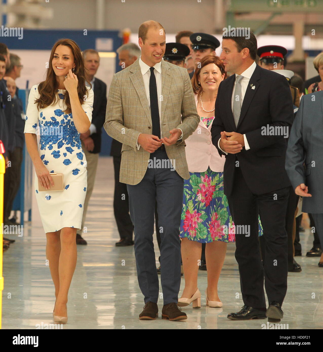 Duke and Duchess of Cambridge visit Hayward Tyler in Luton Featuring ...