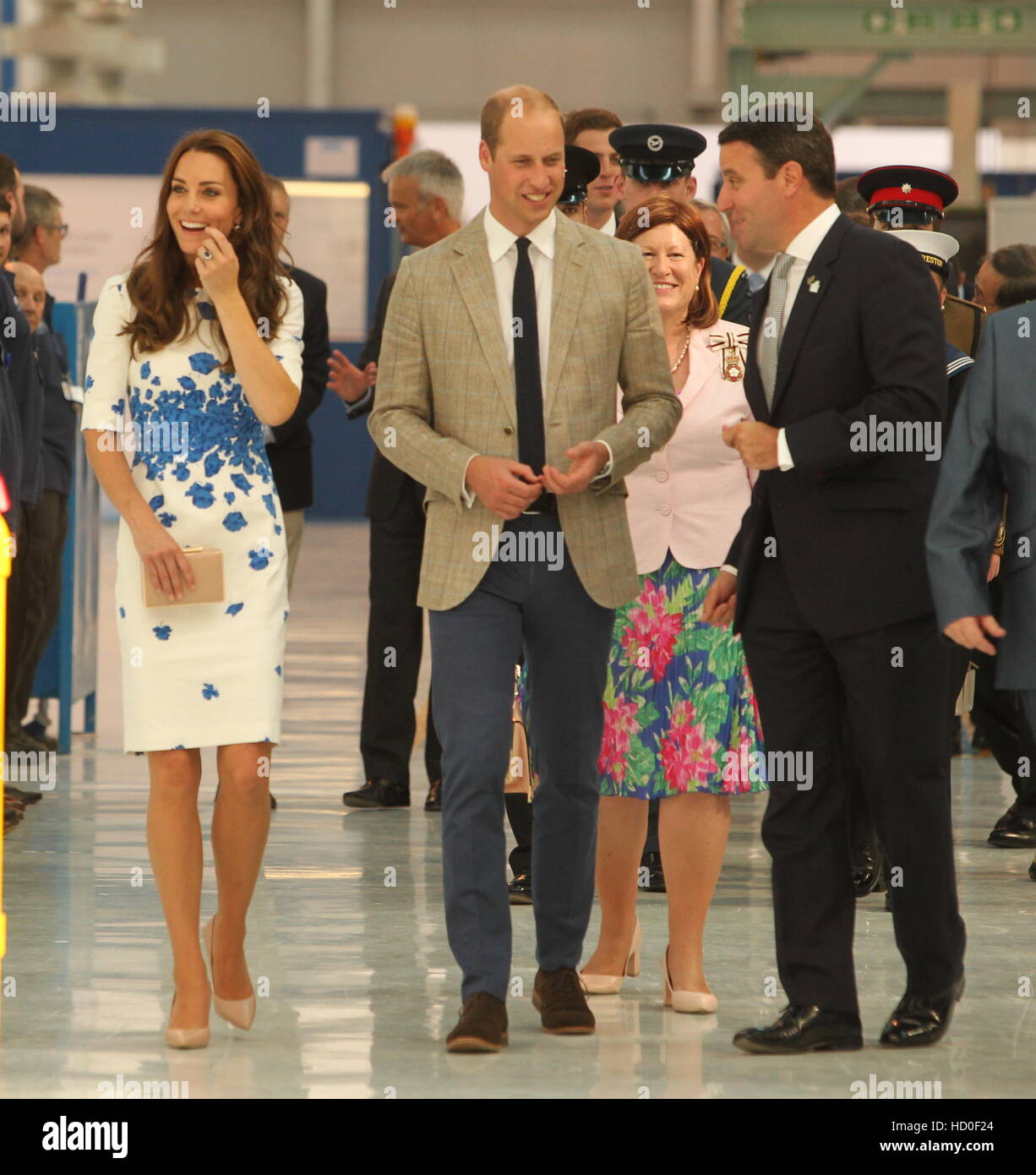 Duke and Duchess of Cambridge visit Hayward Tyler in Luton Featuring ...