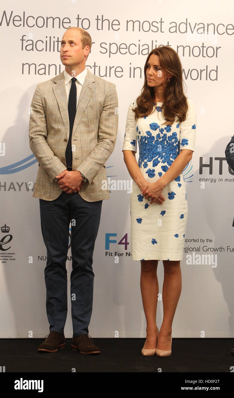 Duke and Duchess of Cambridge visit Hayward Tyler in Luton Featuring ...