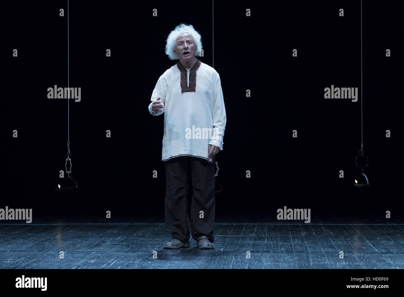 Rafael Alvarez 'El Brujo' during of the premiere of the play 'Quixote ...
