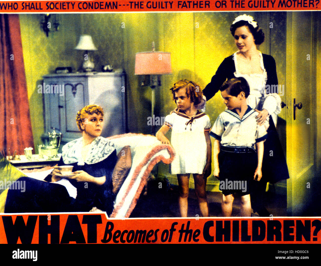 WHAT BECOMES OF THE CHILDREN?, l-r: Joan Marsh, Anne Bennett, Sonny ...
