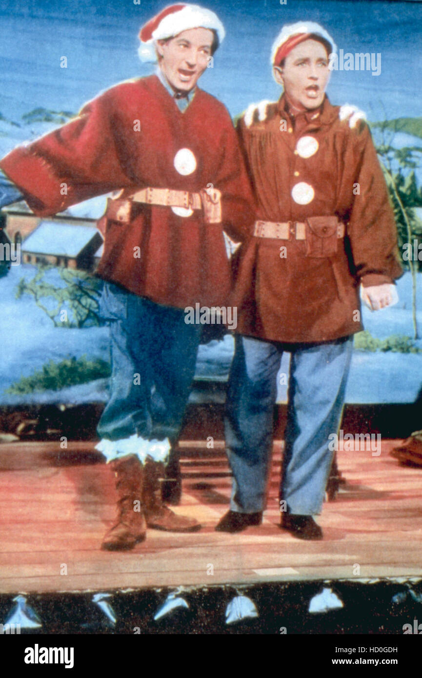 WHITE CHRISTMAS, Danny Kaye, Bing Crosby, 1954 Stock Photo - Alamy