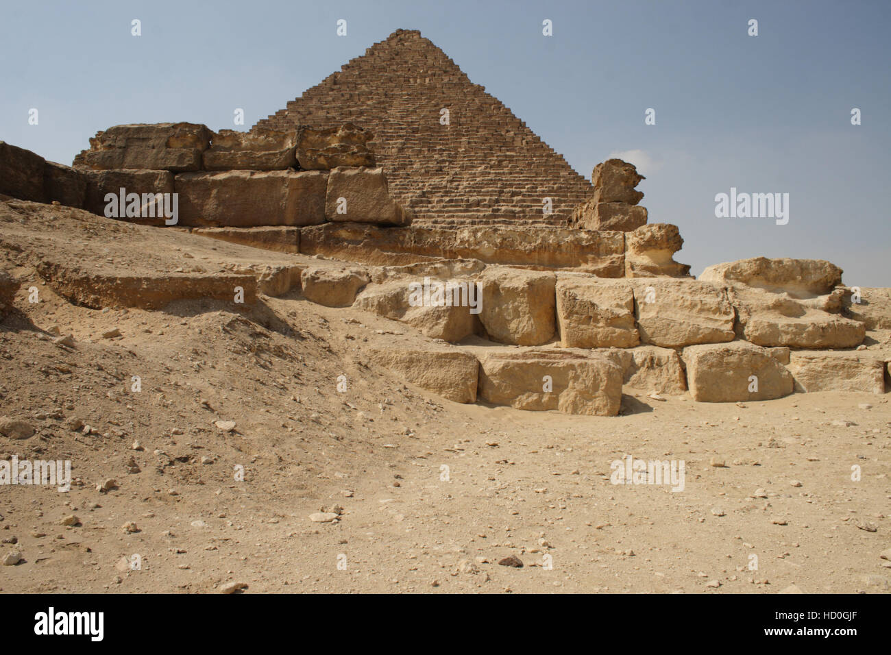 Pyramid area, Giza, Egypt Stock Photo - Alamy