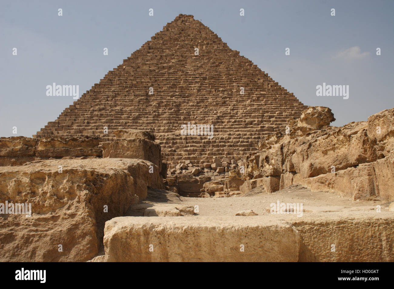 Pyramid area, Giza, Egypt Stock Photo - Alamy