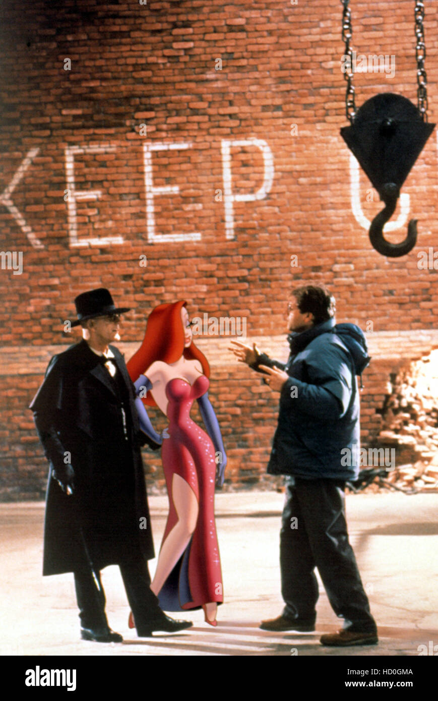WHO FRAMED ROGER RABBIT, Christopher Lloyd, Jessica Rabbit, director ...