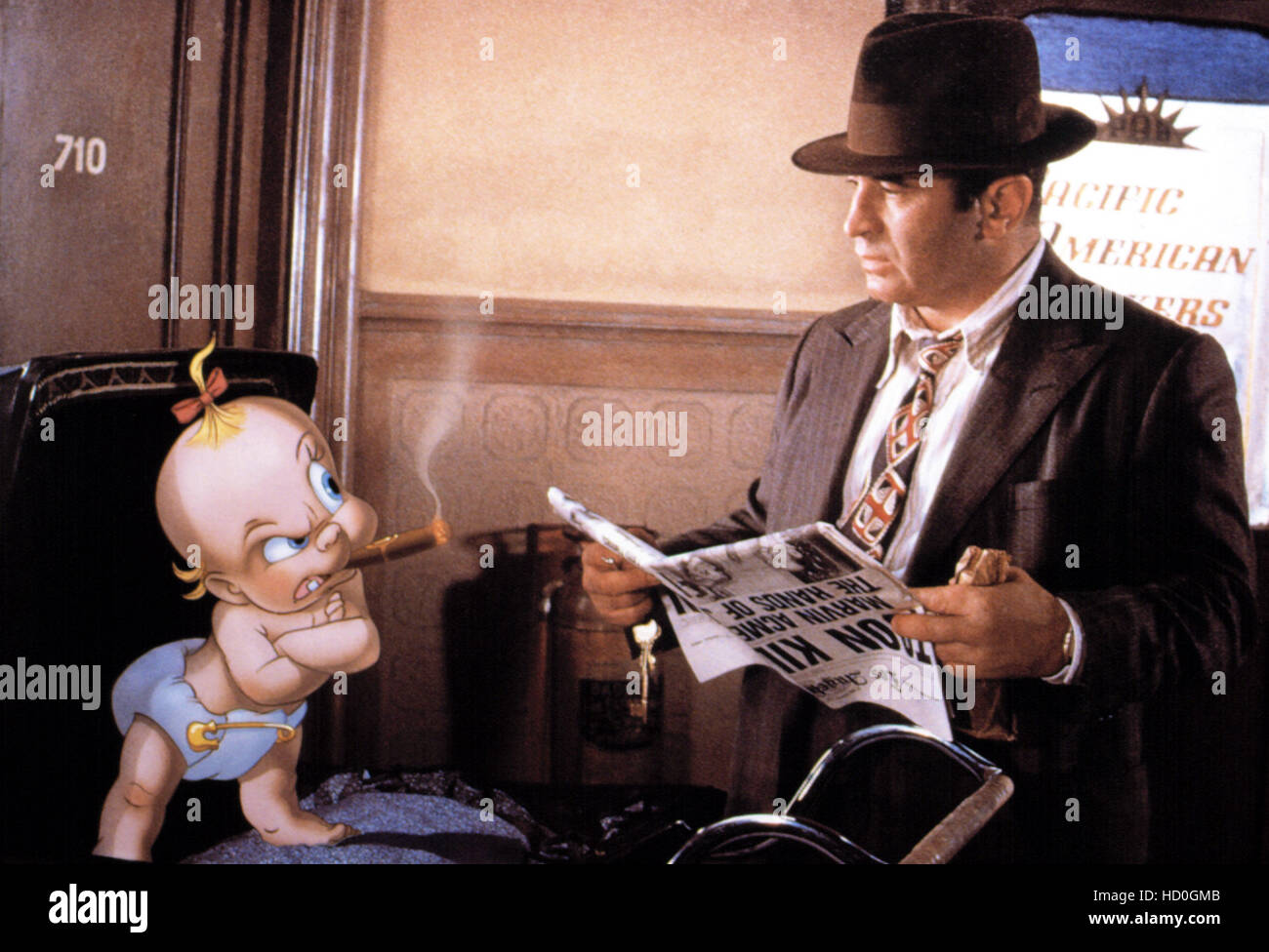 WHO FRAMED ROGER RABBIT, Baby Herman, Bob Hoskins, 1988. ©Buena Vista ...