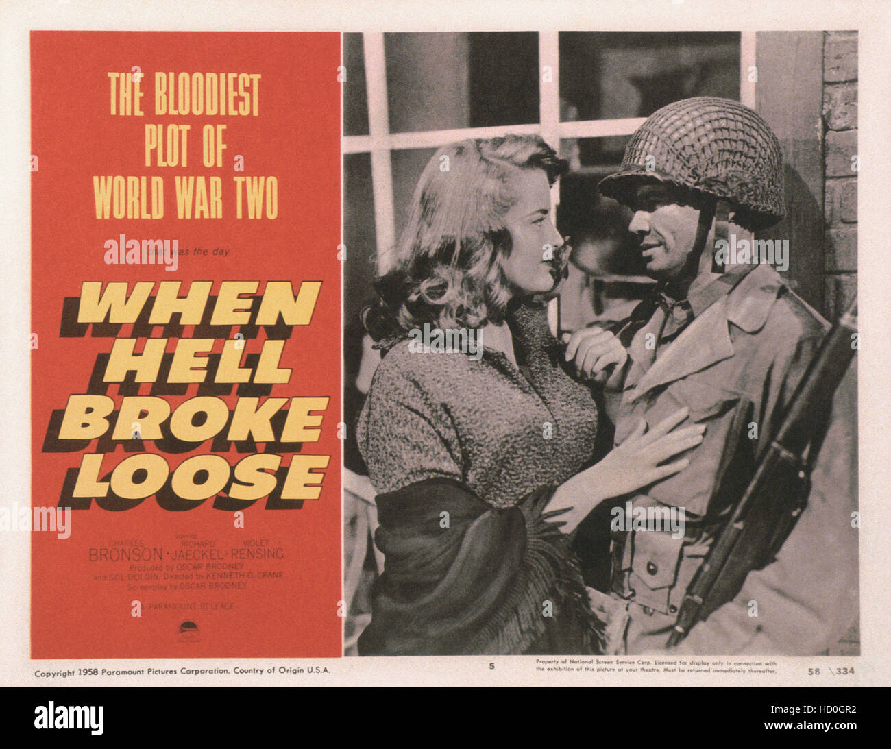 Charles bronson 1950s hi-res stock photography and images - Alamy