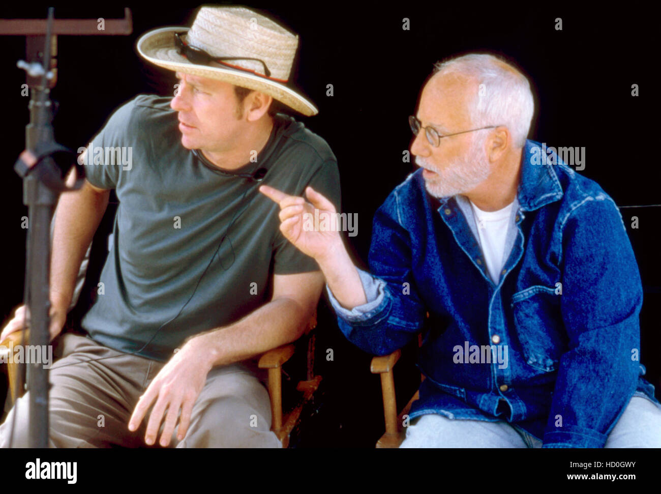 WHO IS CLETIS TOUT?, director Chris Ver Wiel, Richard Dreyfuss, on set ...