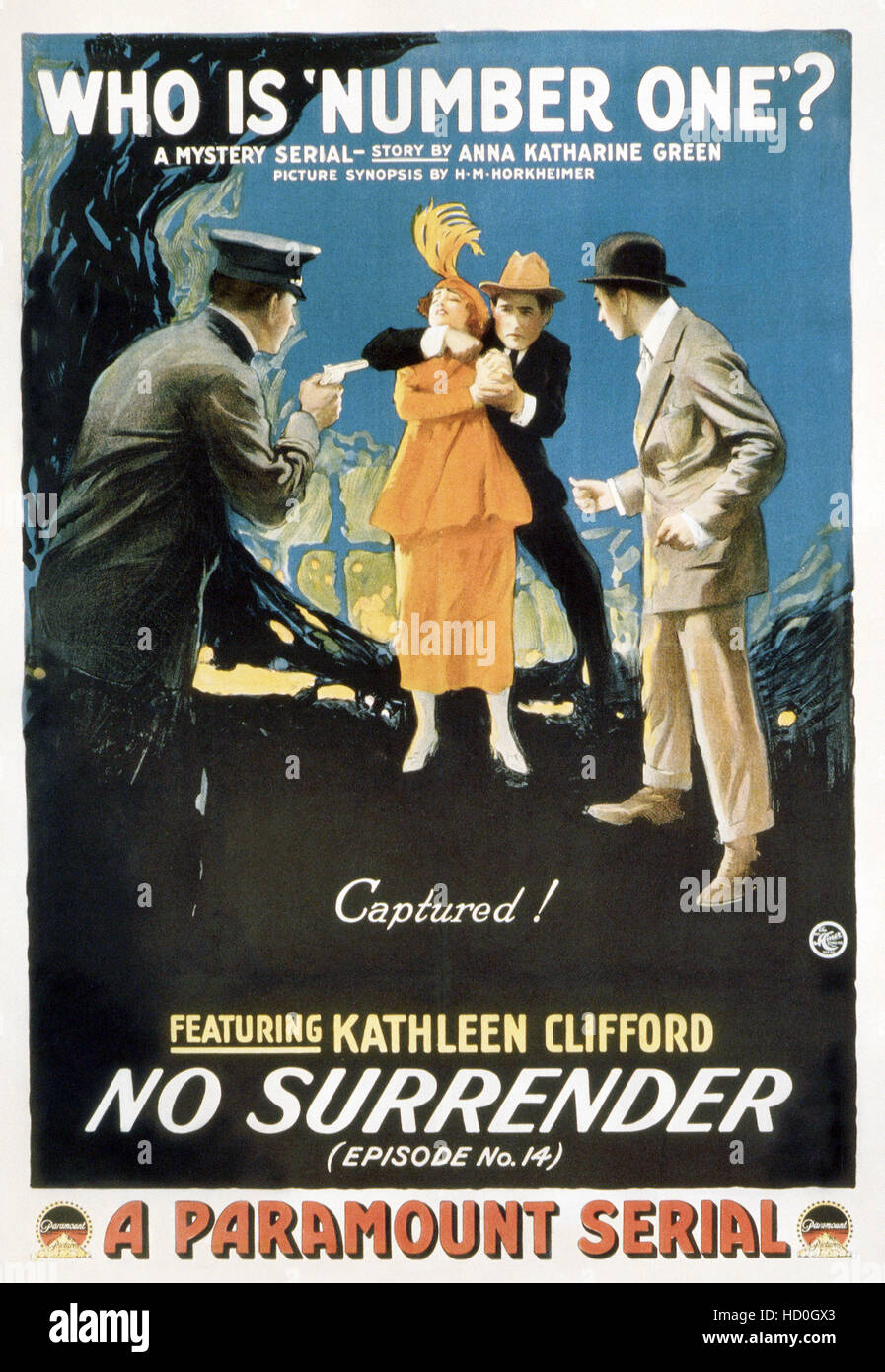 WHO IS NUMBER ONE?, US poster, Kathleen Clifford (second from left ...