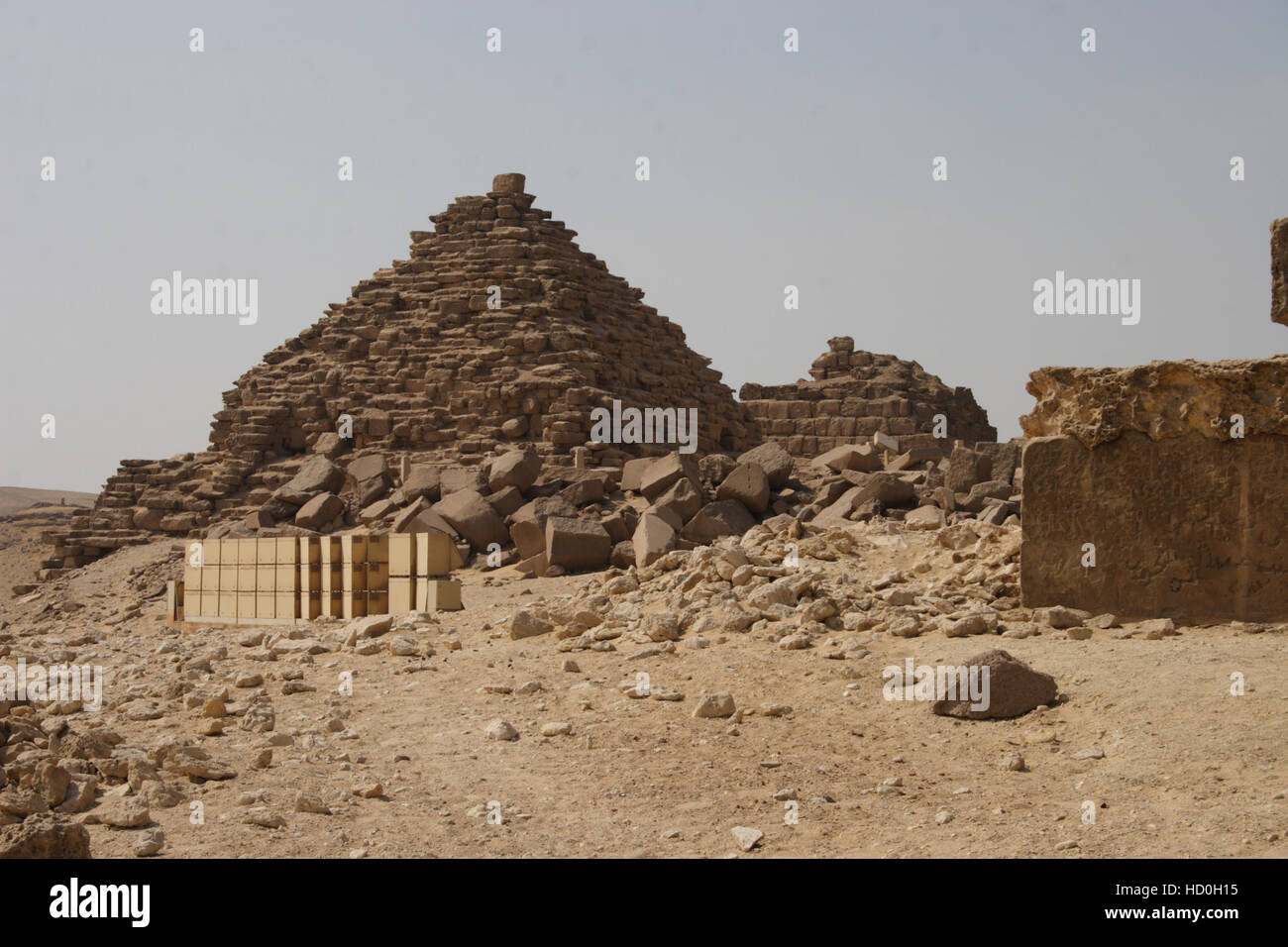 Pyramid area, Giza, Egypt Stock Photo - Alamy