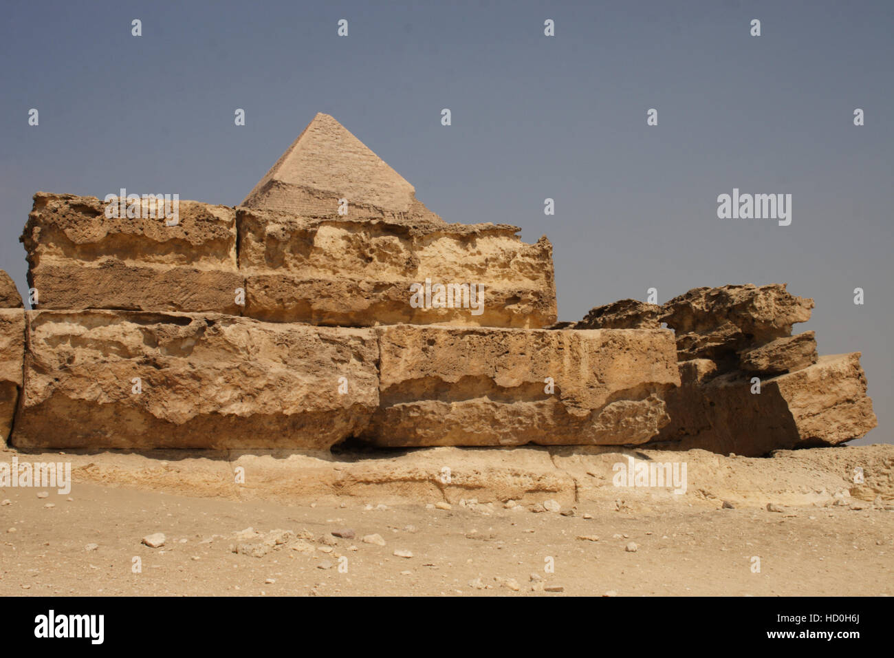 Pyramid area, Giza, Egypt Stock Photo - Alamy