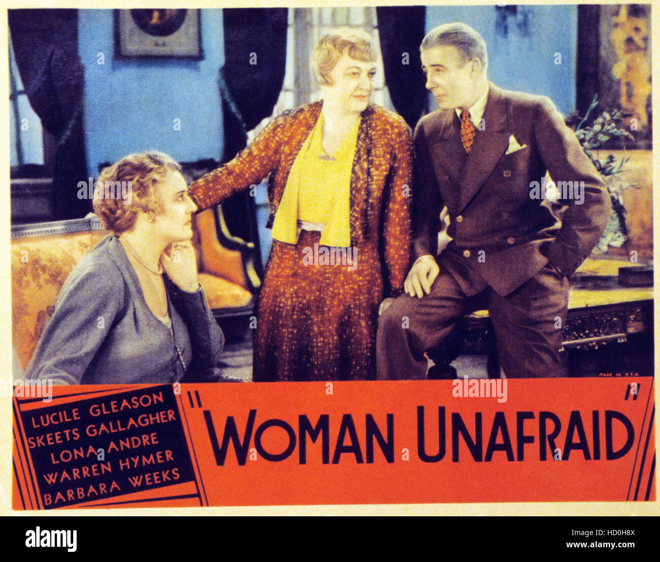 WOMAN UNAFRAID, l-r: Laura Treadwell, Lucile Gleason, Richard 'Skeets ...