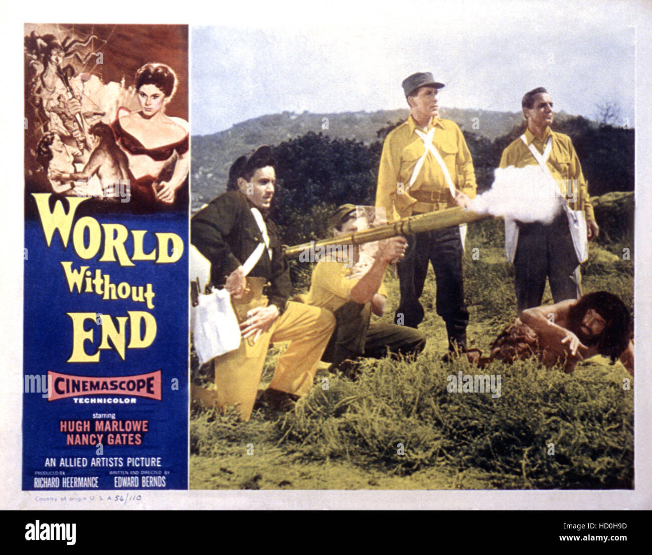 WORLD WITHOUT END, Hugh Marlowe, Christopher Dark, 1956 Stock Photo - Alamy