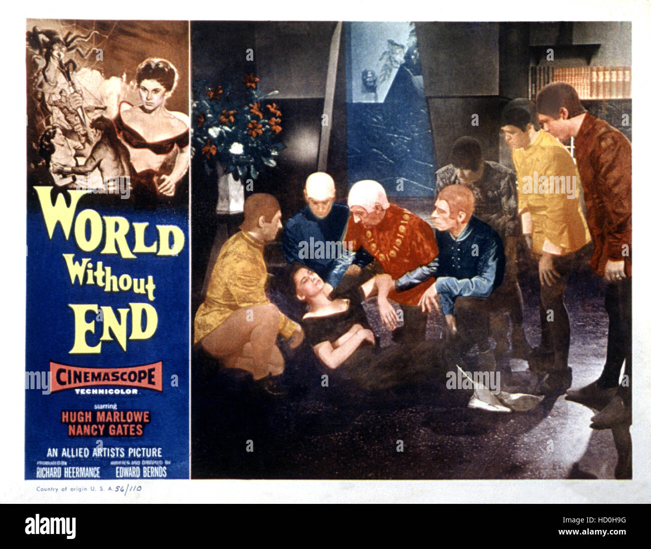 WORLD WITHOUT END, Everett Glass, 1956 Stock Photo - Alamy