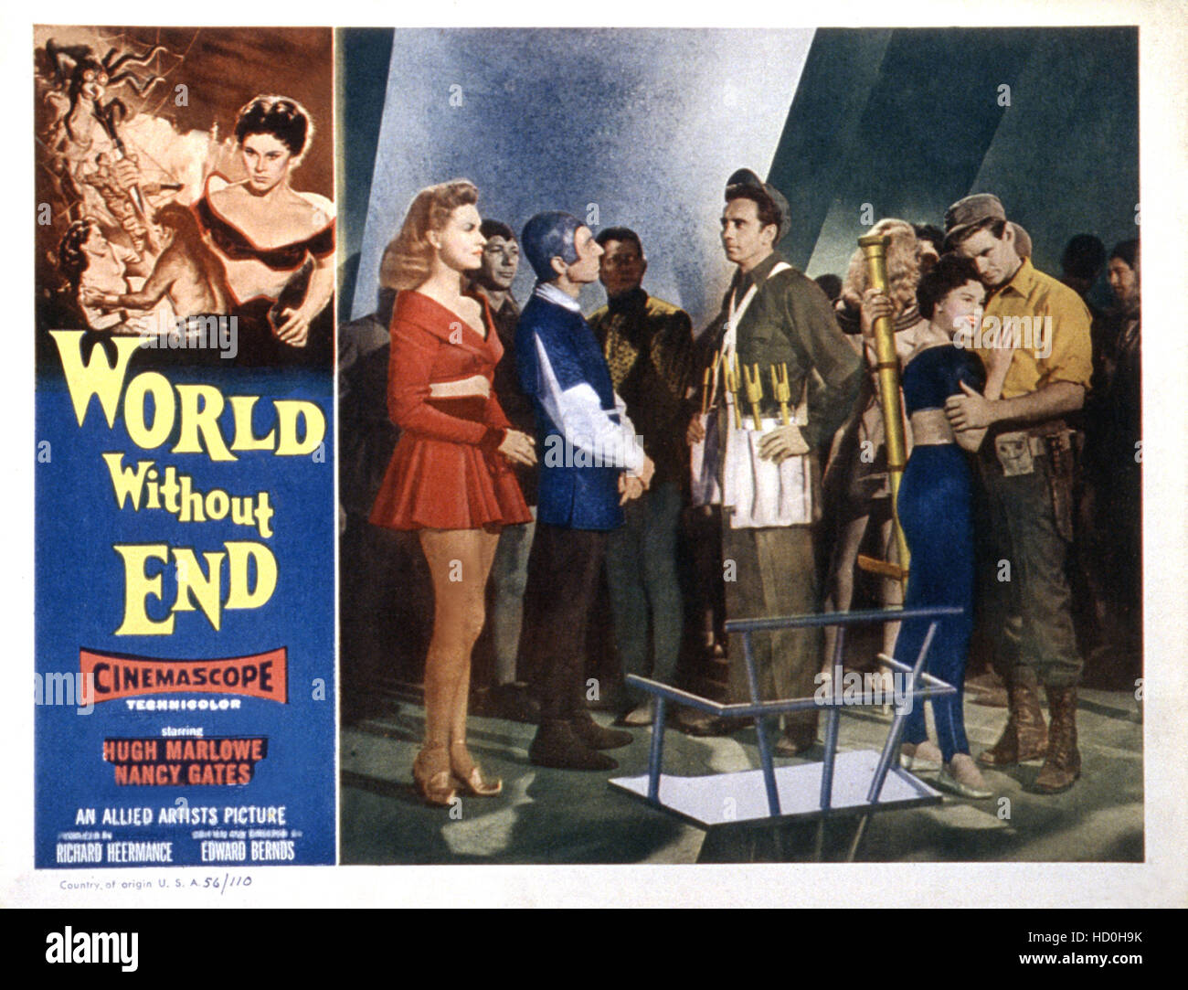 WORLD WITHOUT END, Nancy Gates, Rod Taylor, 1956 Stock Photo - Alamy