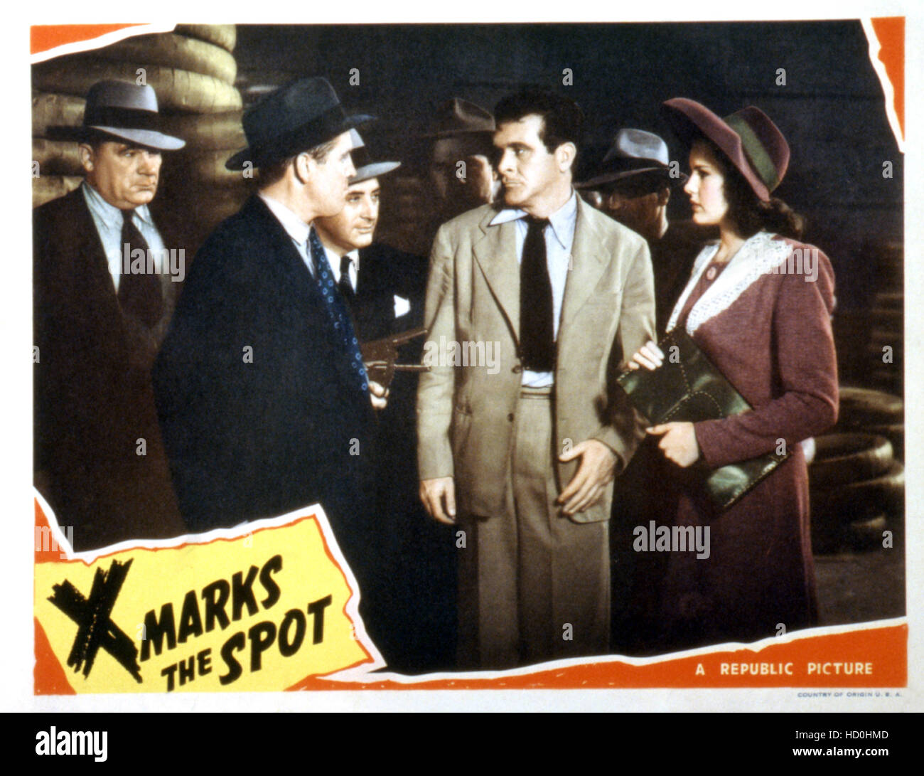 X MARKS THE SPOT, Damian O'Flynn, Helen Parrish, 1942 Stock Photo - Alamy