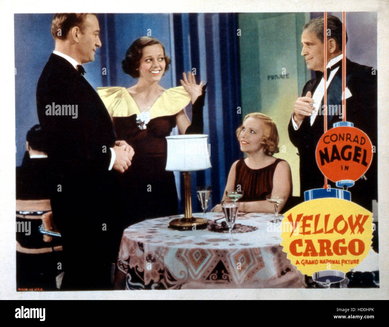 YELLOW CARGO, (aka SINFUL CARGO,), from left, Conrad Nagel, Eleanor ...
