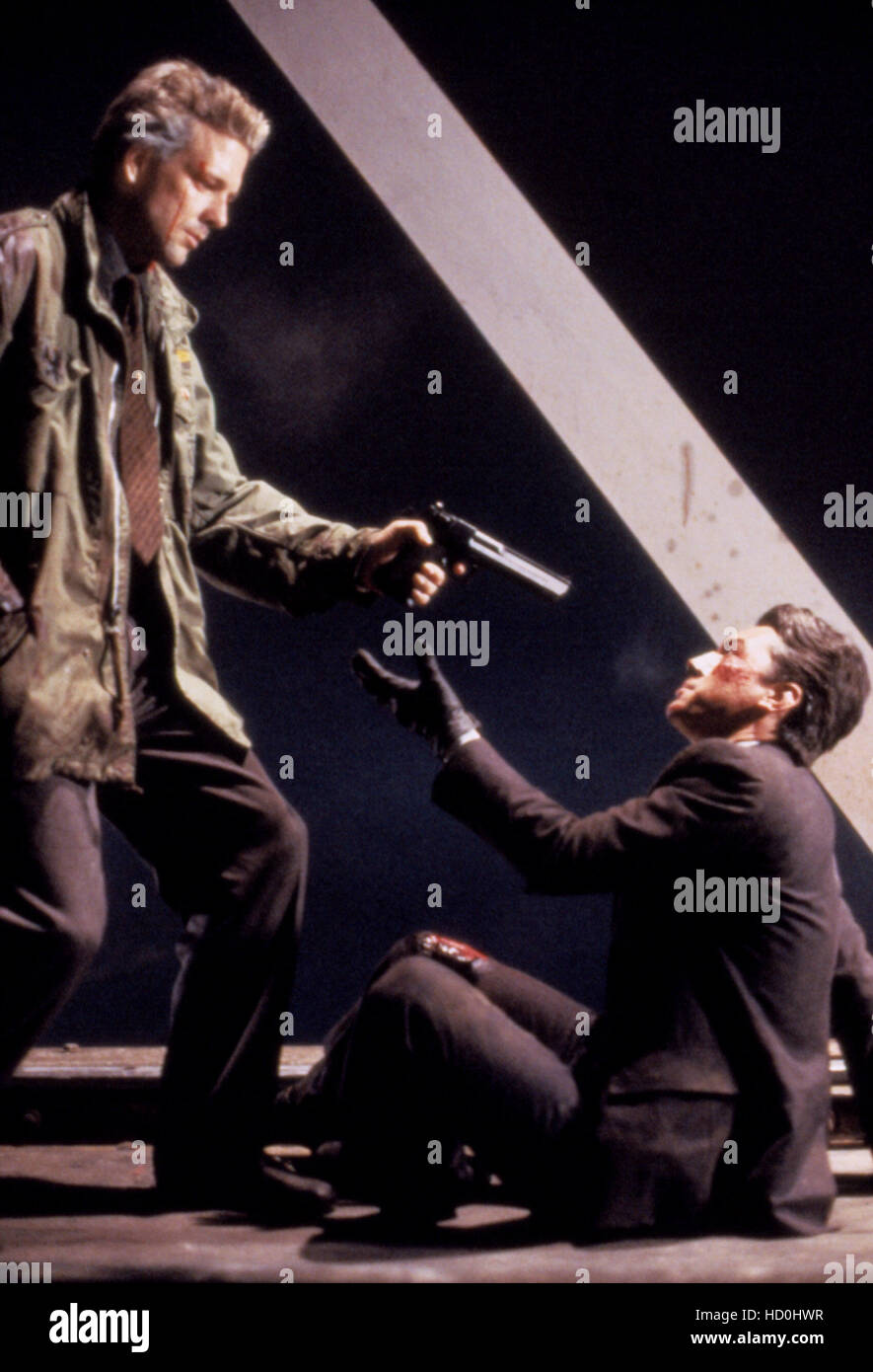 YEAR OF THE DRAGON, Mickey Rourke, John Lone, 1985. MGM/Courtesy ...