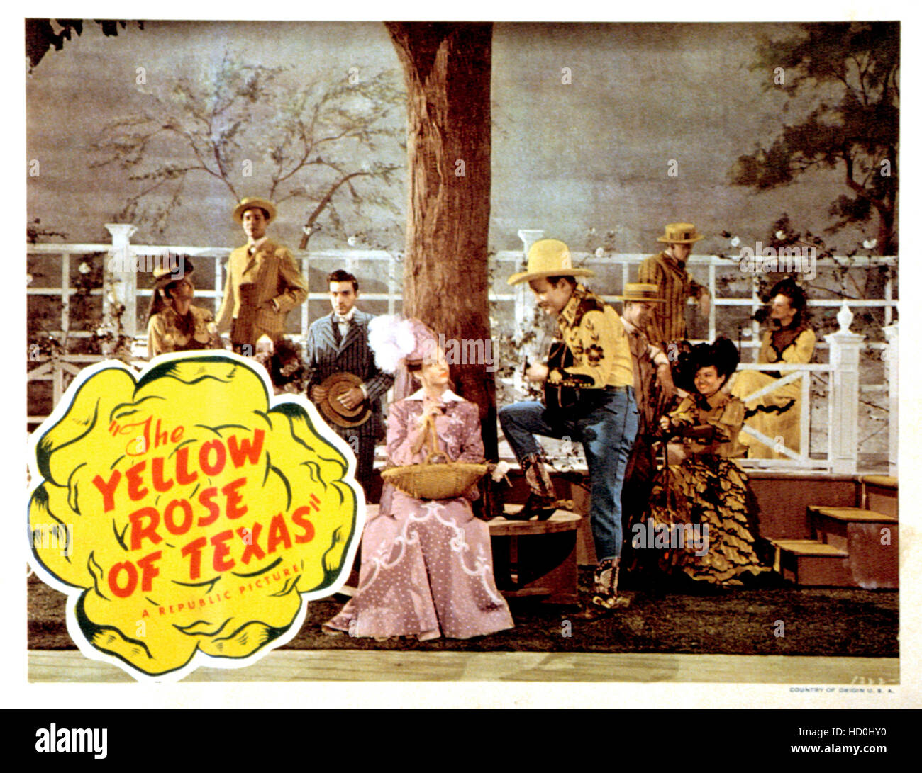 THE YELLOW ROSE OF TEXAS, Dale Evans, Roy Rogers, 1944 Stock Photo - Alamy