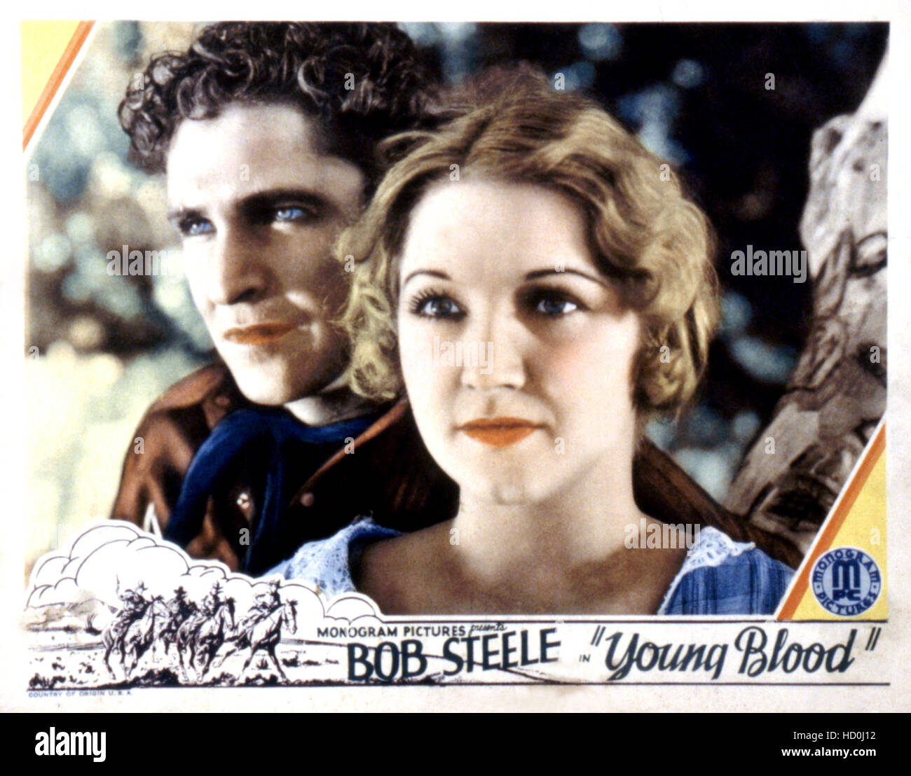 YOUNG BLOOD, Bob Steele, Helen Foster, 1932 Stock Photo - Alamy