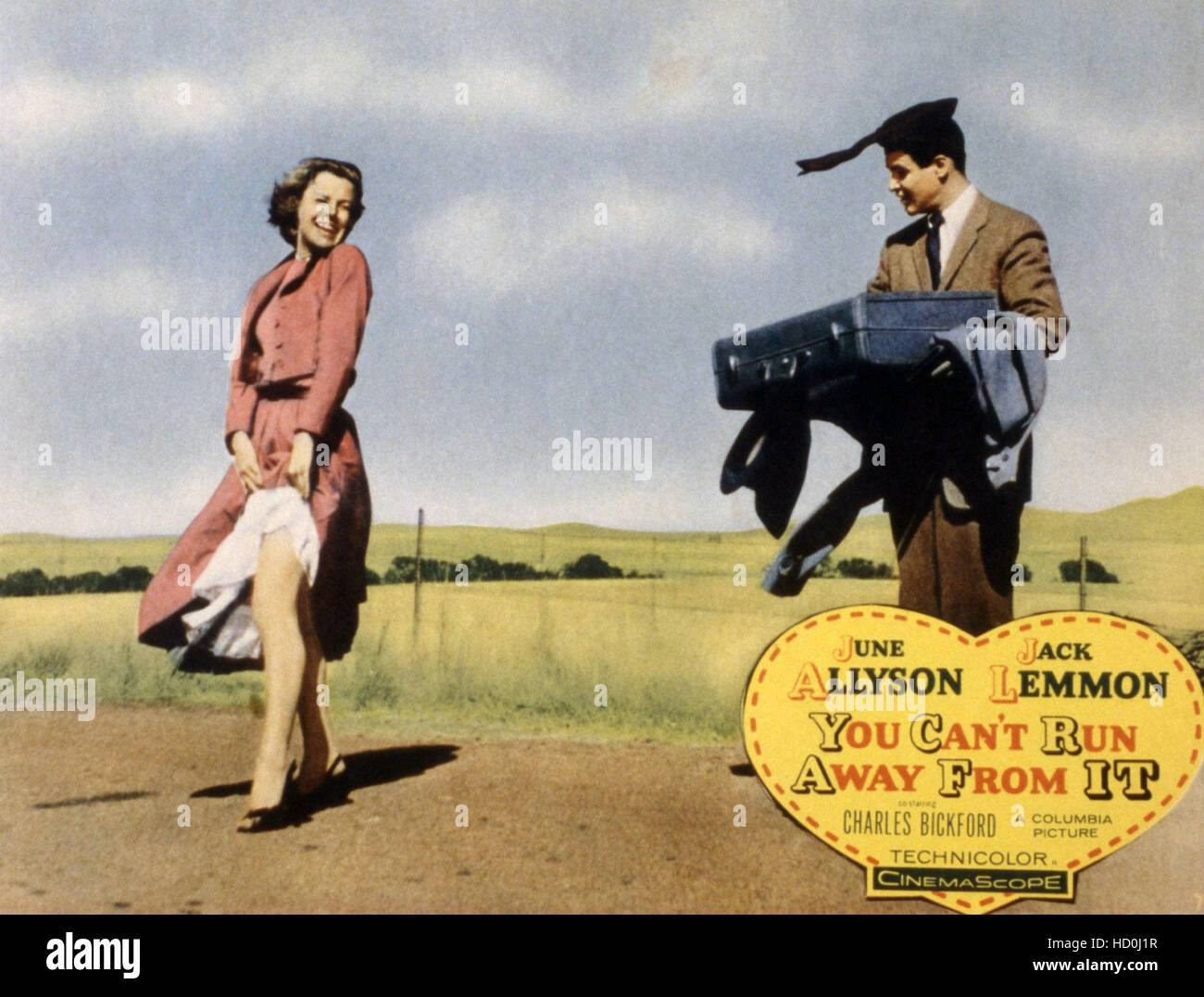 YOU CAN'T RUN AWAY FROM IT, June Allyson, Jack Lemmon, 1956 Stock Photo ...