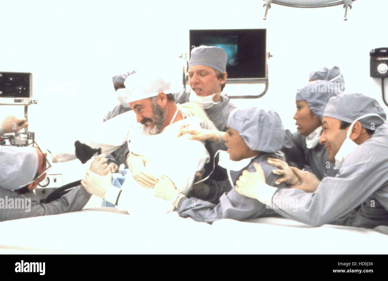 YOUNG DOCTORS IN LOVE, Dabney Coleman (in white), Michael McKean ...