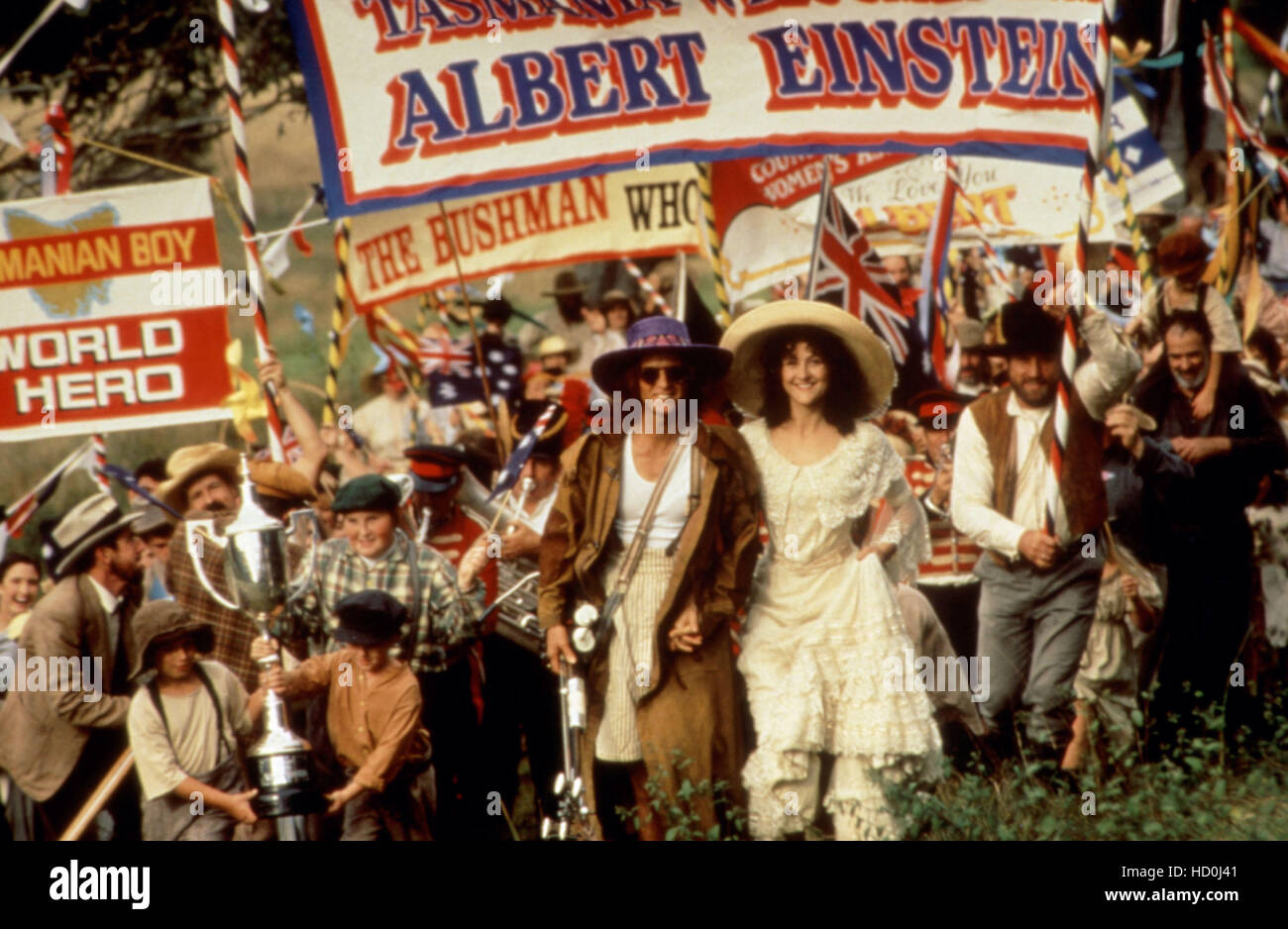 YOUNG EINSTEIN, Yahoo Serious, Odile Le Clezio, 1988, ©Warner Bros ...