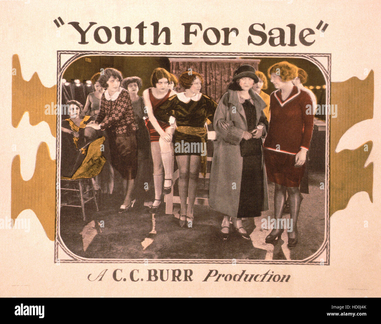 YOUTH FOR SALE, (aka YOUTH TO SELL), US lobbycard, May Allison, (second ...
