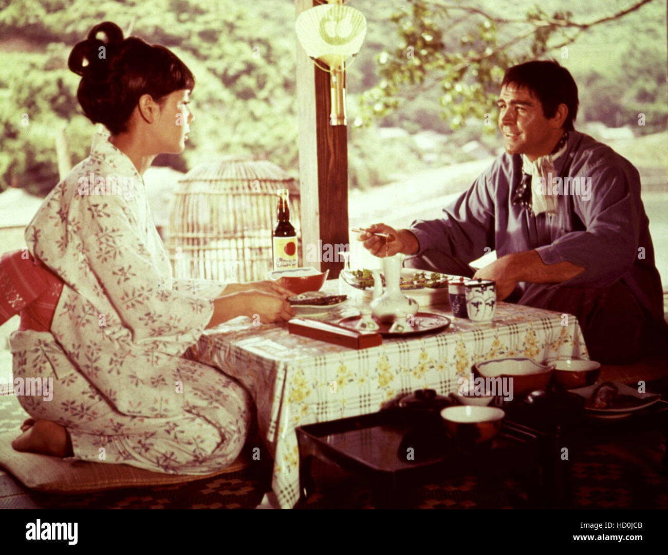 YOU ONLY LIVE TWICE, Mie Hama, Sean Connery, 1967, meal Stock Photo - Alamy