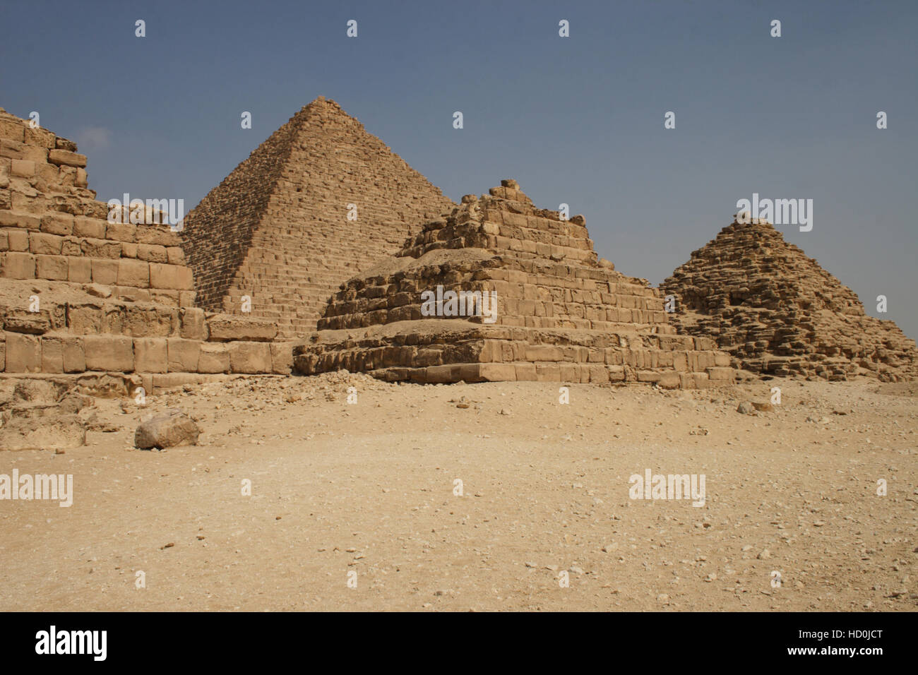 Pyramid area, Giza, Egypt Stock Photo - Alamy