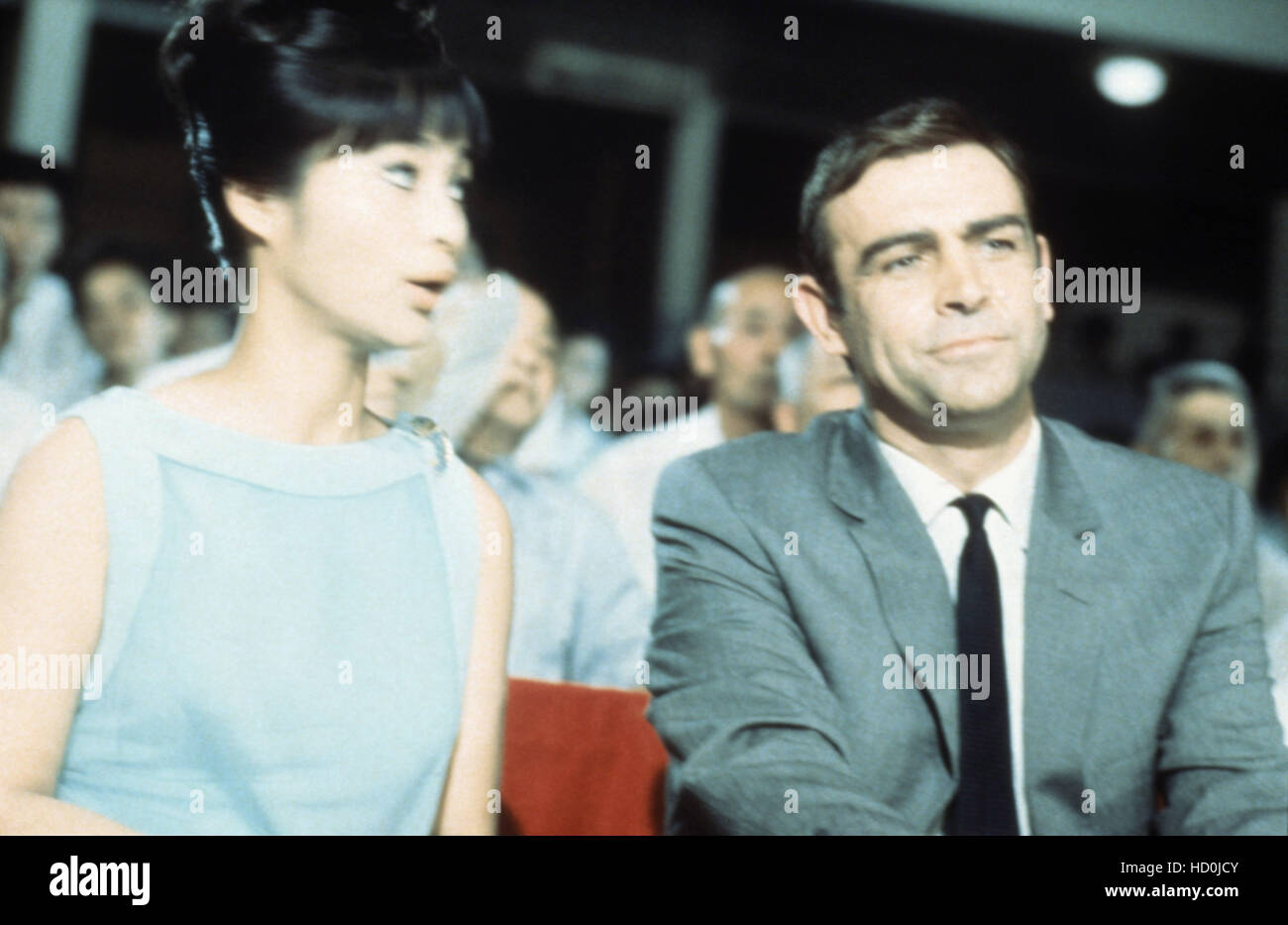 YOU ONLY LIVE TWICE, front from left: Akiko Wakabayashi, Sean Connery, 1967 Stock Photo - Alamy