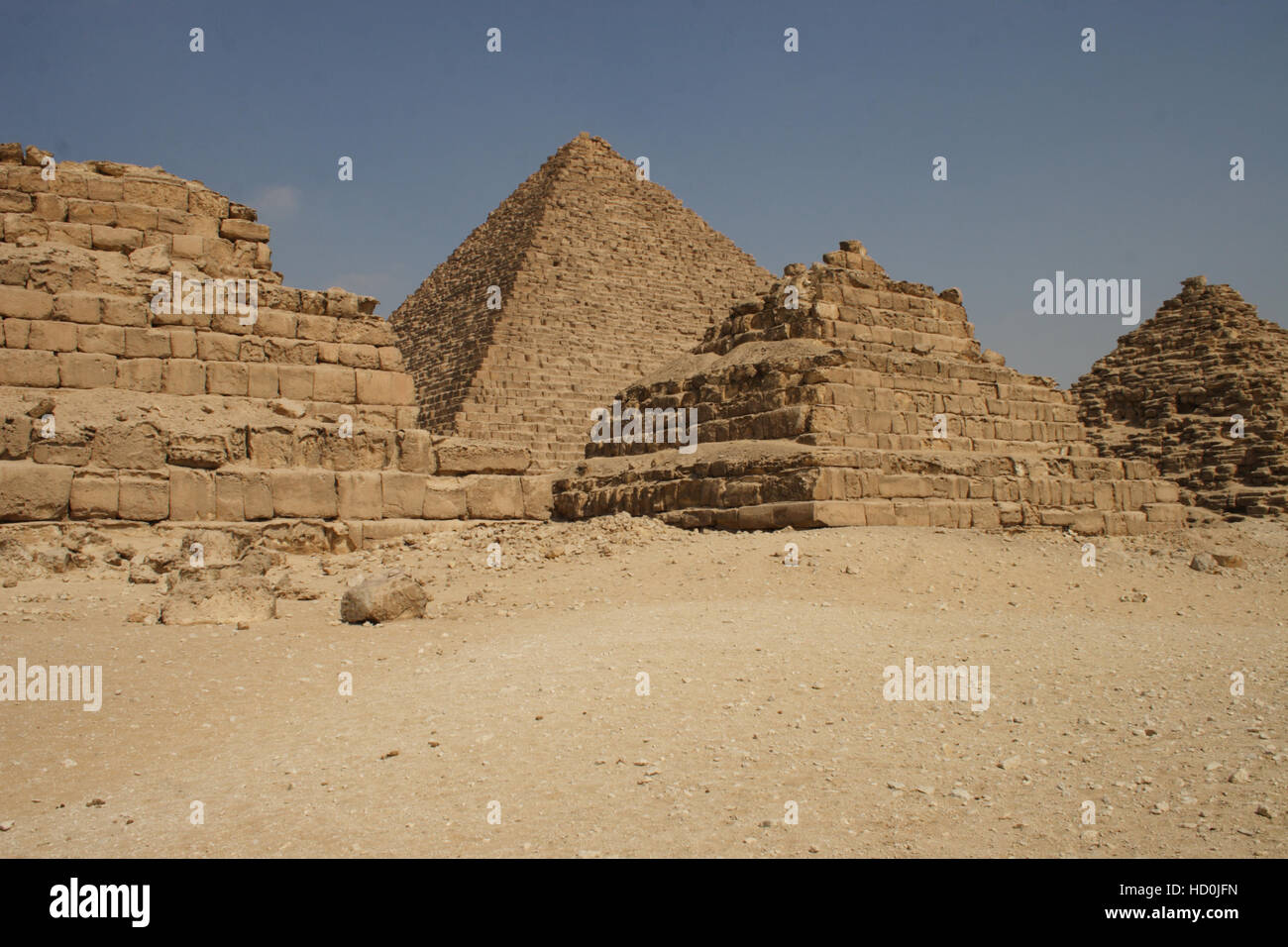 Pyramid area, Giza, Egypt Stock Photo - Alamy