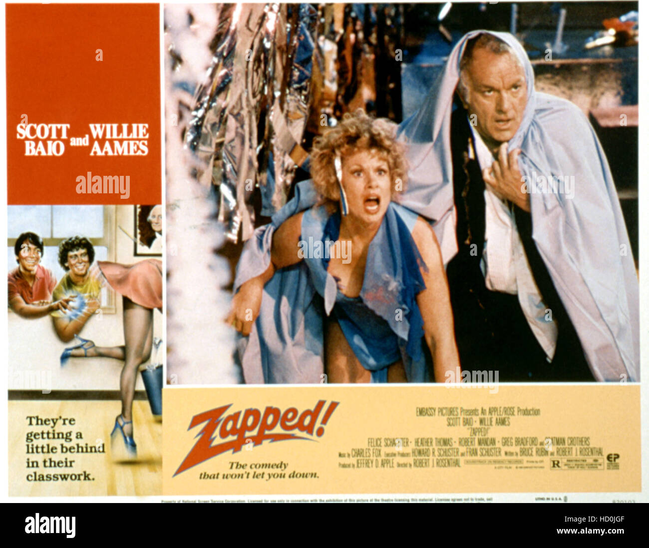 ZAPPED!, Sue Ane Langdon, Robert Mandan, 1982, TM and Copyright (c ...