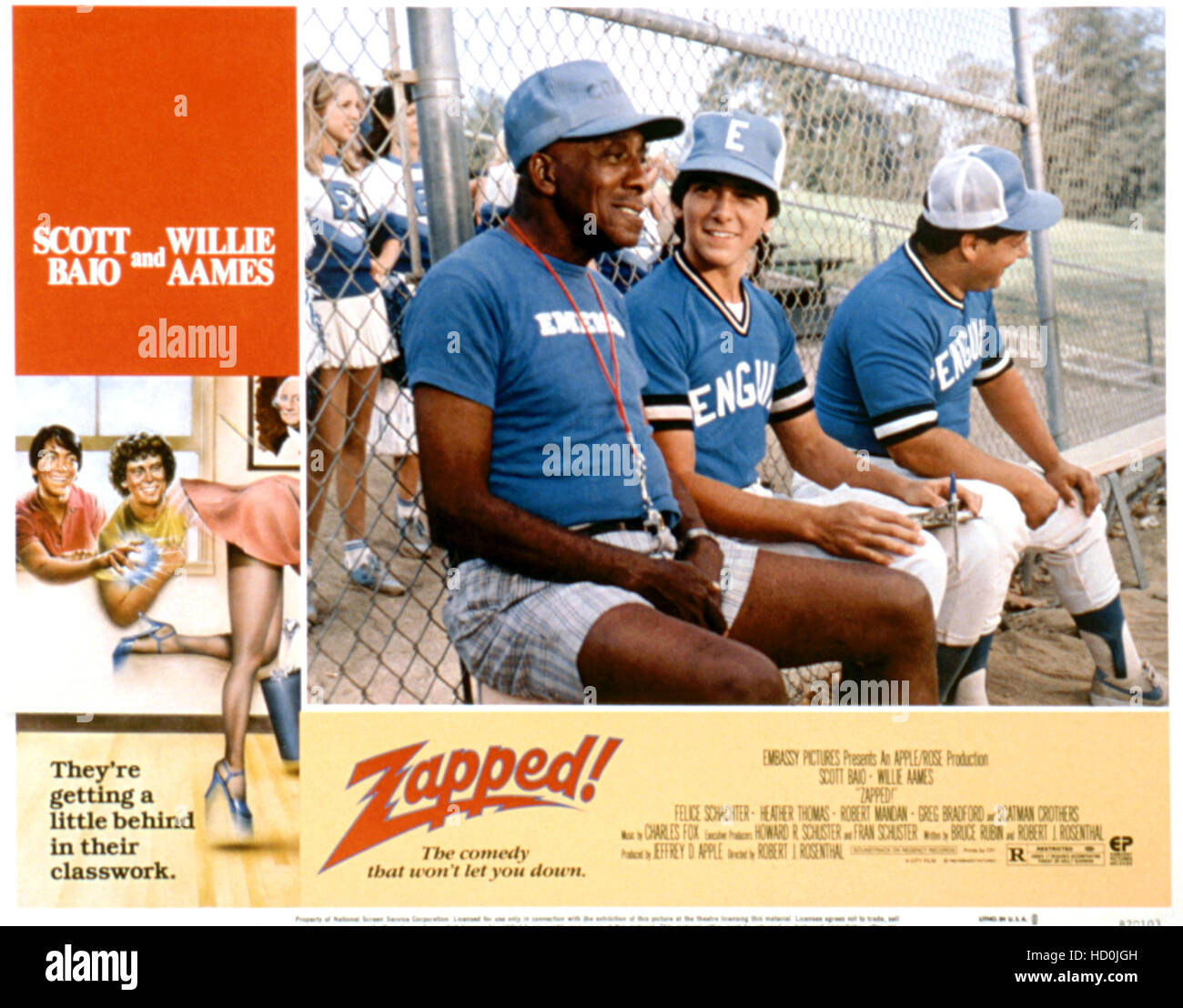 ZAPPED!, Scatman Crothers, Scott Baio, 1982, TM and Copyright (c) 20th Century-Fox Film Corp ...