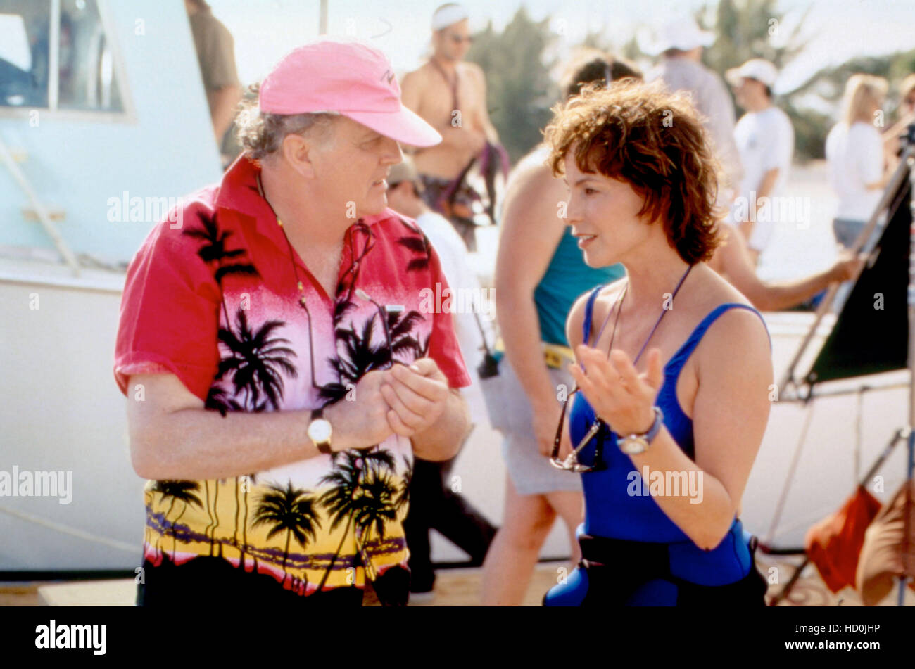 ZEUS AND ROXANNE, director George Miller, Kathleen Quinlan, on set ...