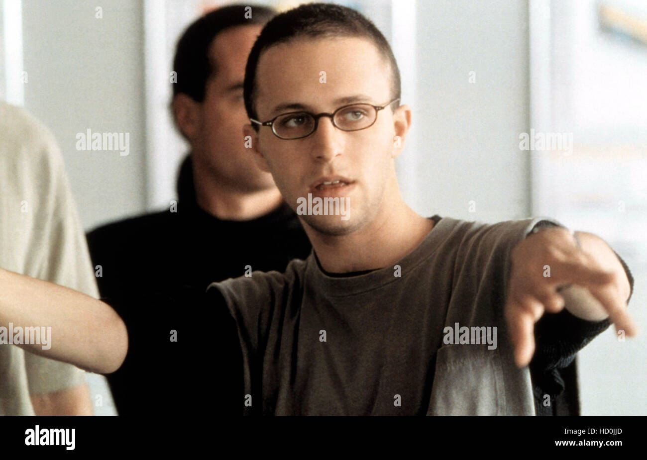 ZERO EFFECT, director Jake Kasdan on set, 1998, (c) Columbia/courtesy ...