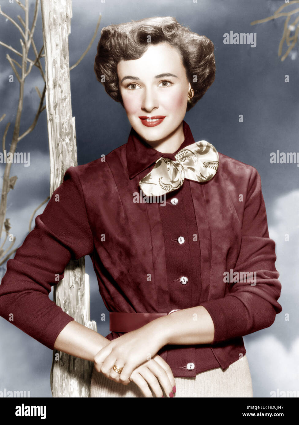 Phyllis Thaxter Van Johnson And Phyllis Thaxter In Thirty Seconds Over