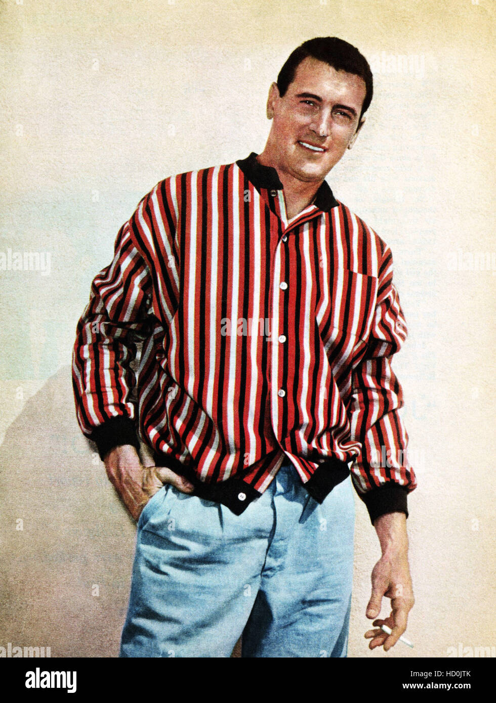 Rock Hudson, 1958 Stock Photo - Alamy