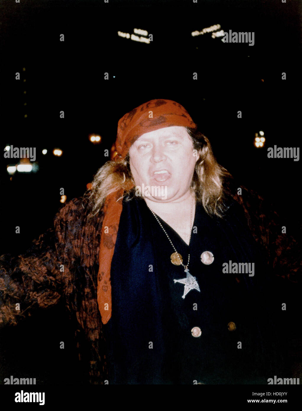 Stand-up comic Sam Kinison, ca. 1990 Stock Photo - Alamy