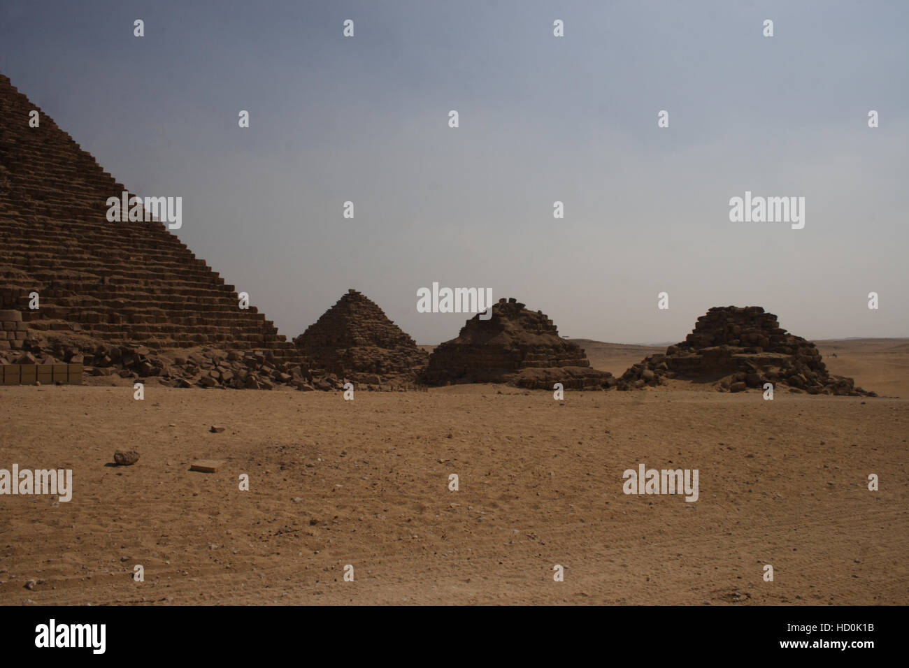 Pyramid area, Giza, Egypt Stock Photo - Alamy