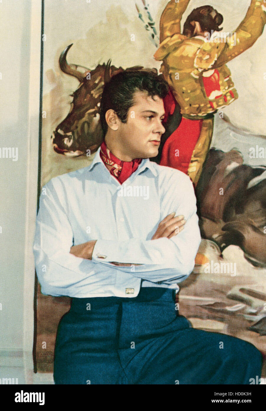 Tony Curtis, ca. mid-1950s Stock Photo - Alamy