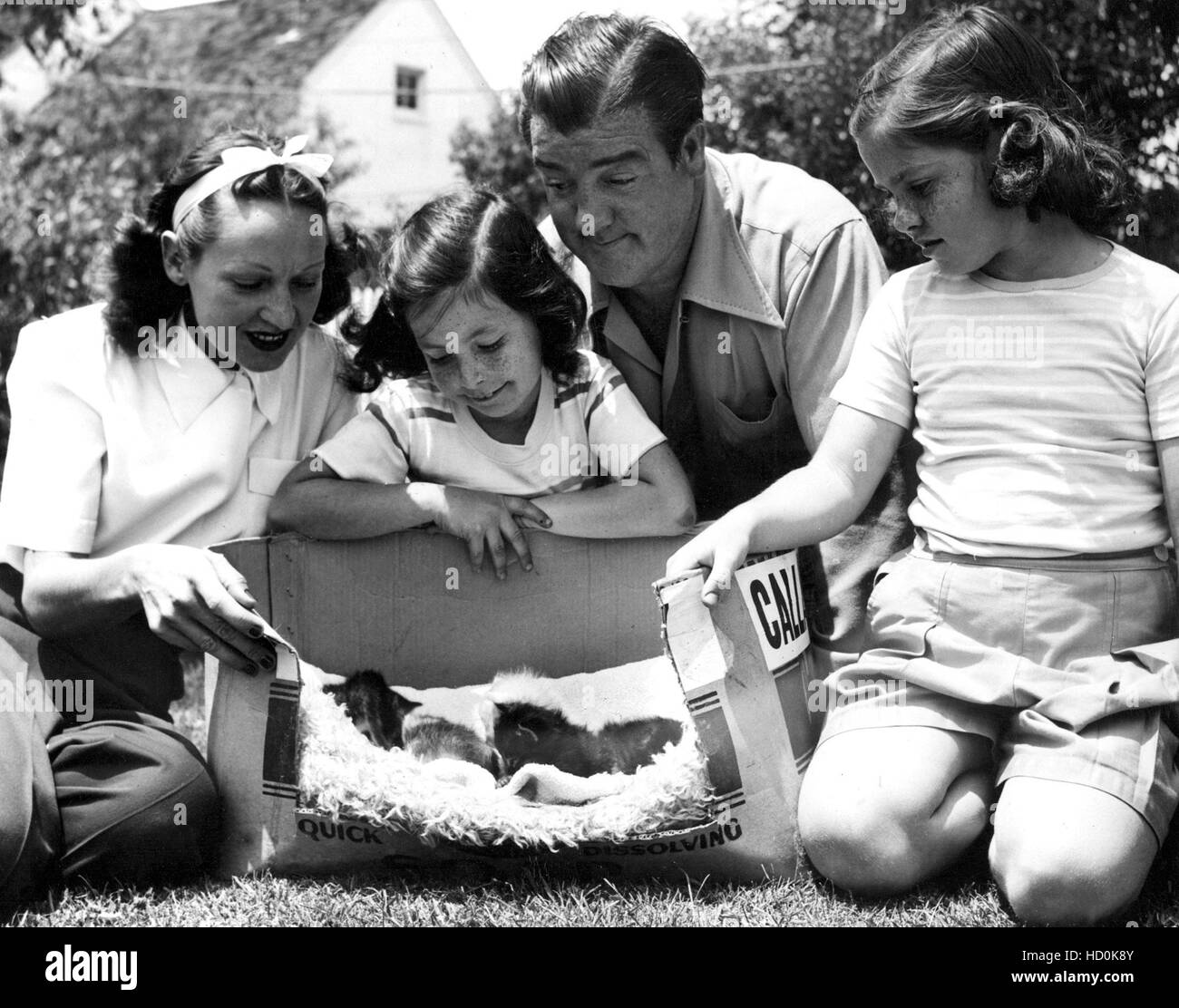 ANNE BATTLERS COSTELLO, CAROLE COSTELLO, LOU COSTELLO and PATRICIA ANNE ...