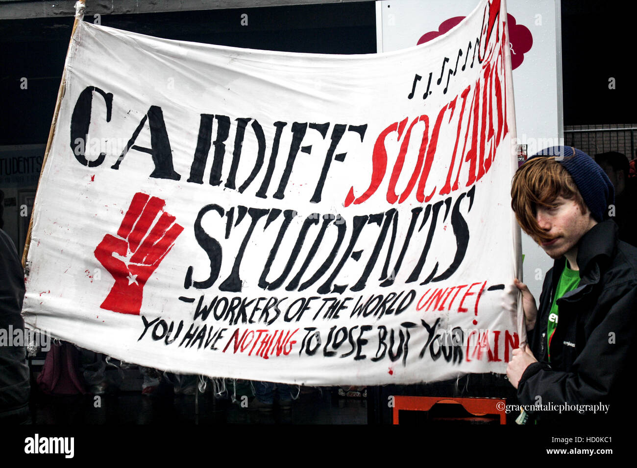 Cardiff university and students hi-res stock photography and images - Alamy