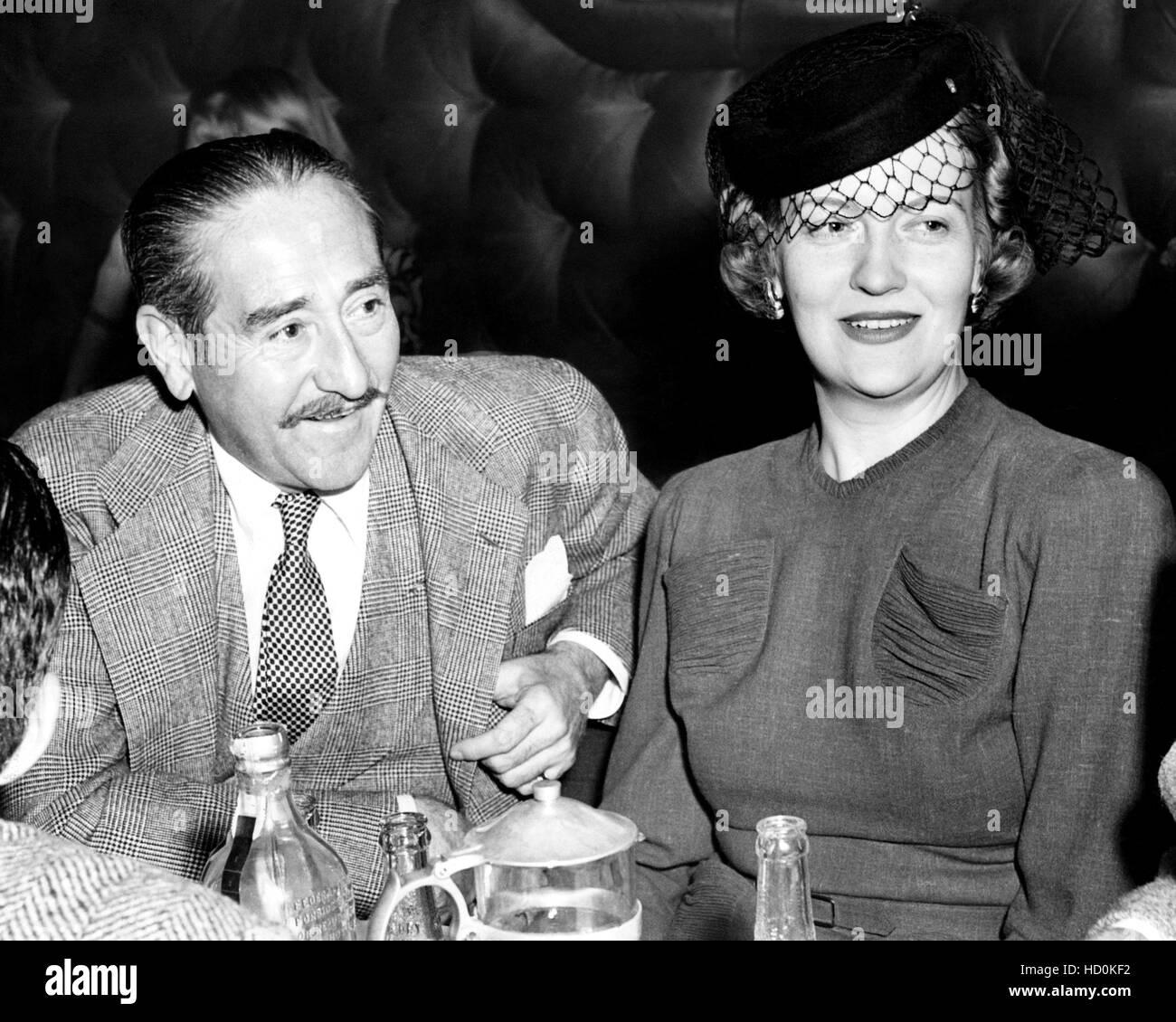 Photos Of Adolphe Menjou And His Wife Teasdale