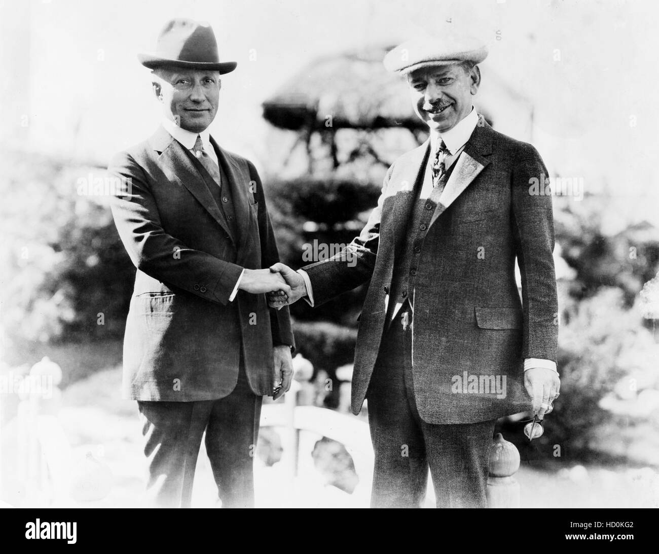 Famous Players president Adolph Zukor, left, and Metro Pictures ...
