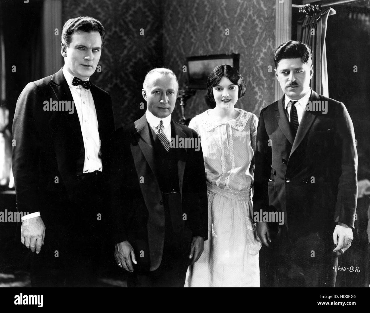Thomas Meighan, Adolph Zukor, Lila Lee & Alfred E. Green, director, on ...