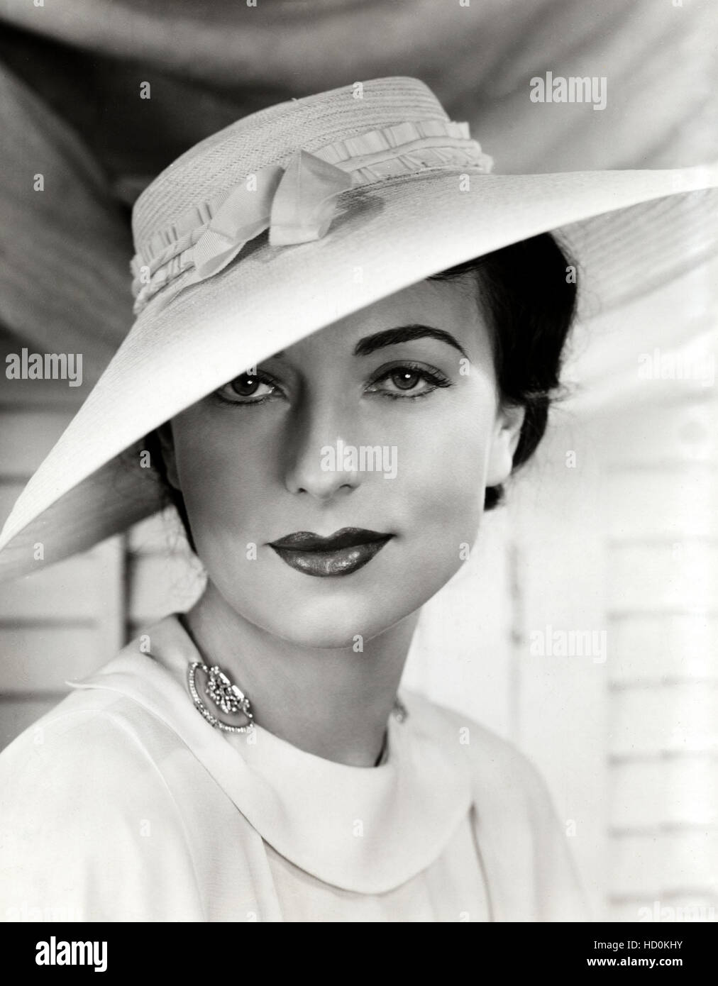 Agnes Moorehead, DREAMS COME TRUE, N.B.C. Radio, 7/16/35 Stock Photo ...